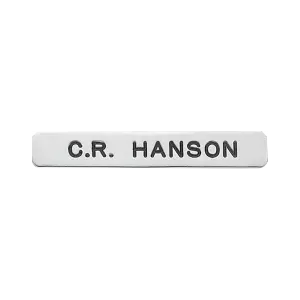 One-Line Nameplates | Smith & Warren®