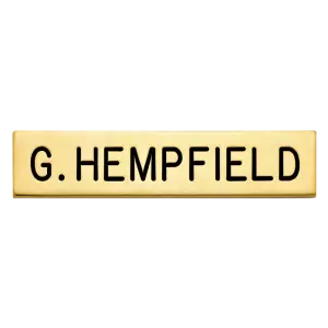 One-Line Nameplates | Smith & Warren®